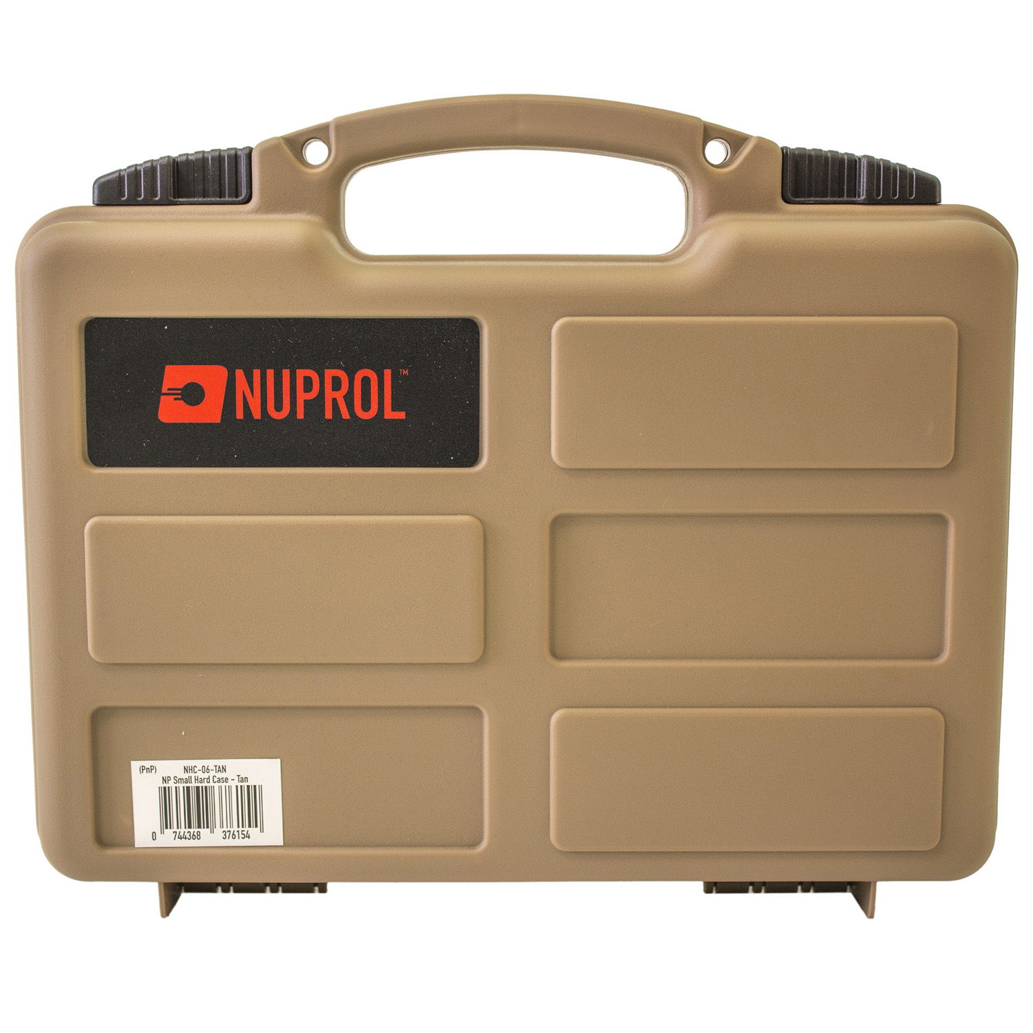 Nuprol Small Hard Case With Pick and Puck Foam - Tan - Airsoft Central