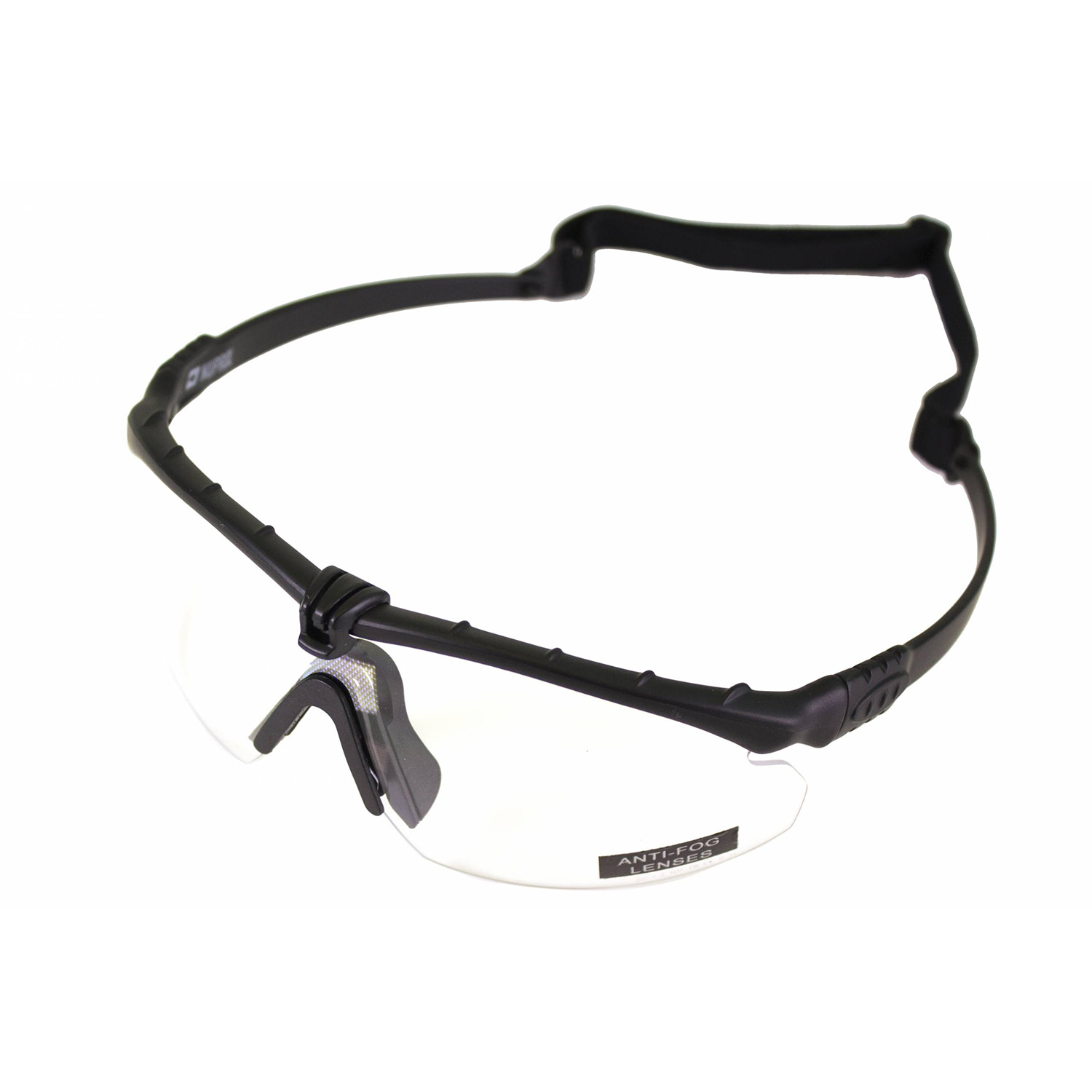 Nuprol Battle Pro's Airsoft Eye Protection - Black Frame / Clear Lens ...