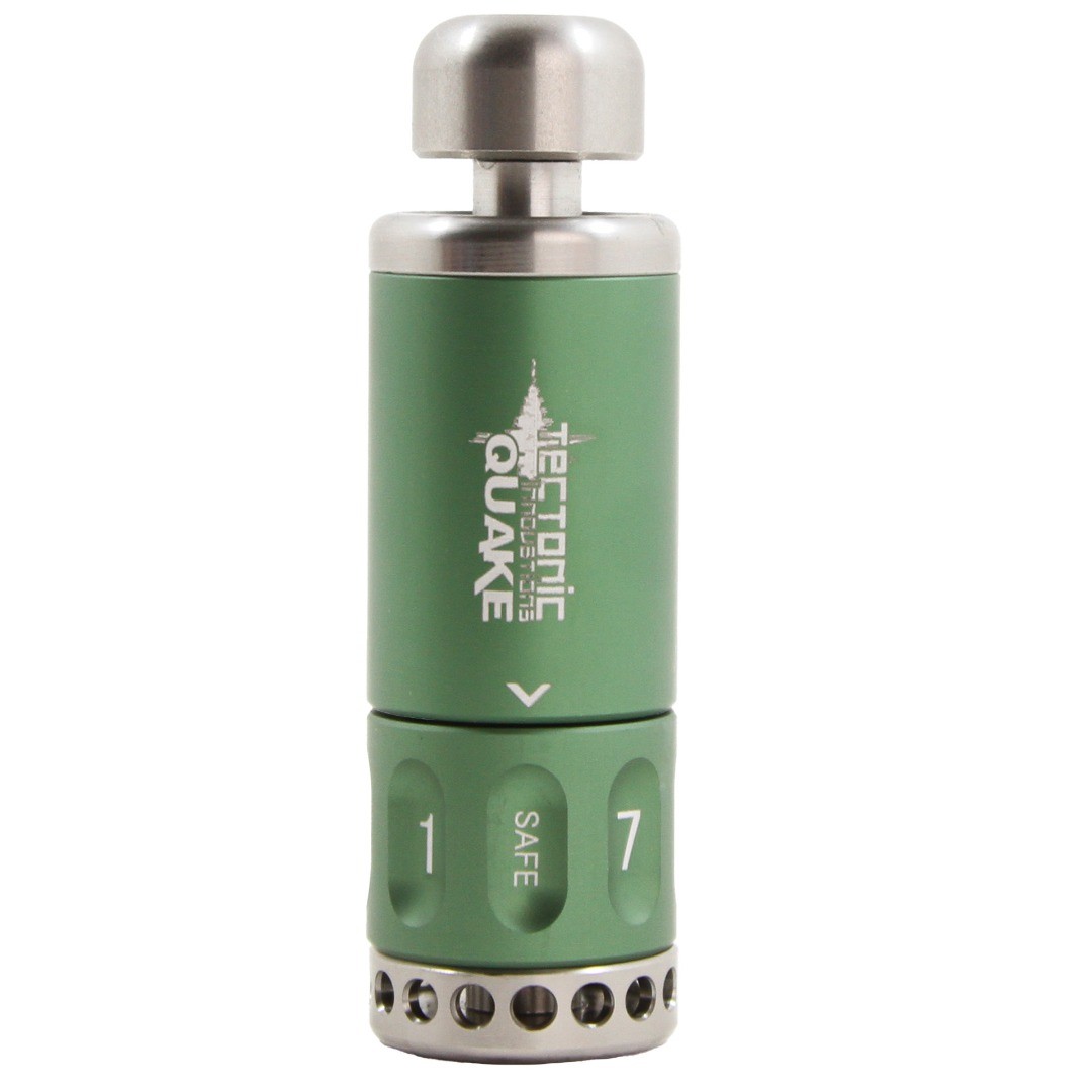 Tectonic Innovations Quake 8 Way Blank Firing Airsoft Grenade - Dark ...