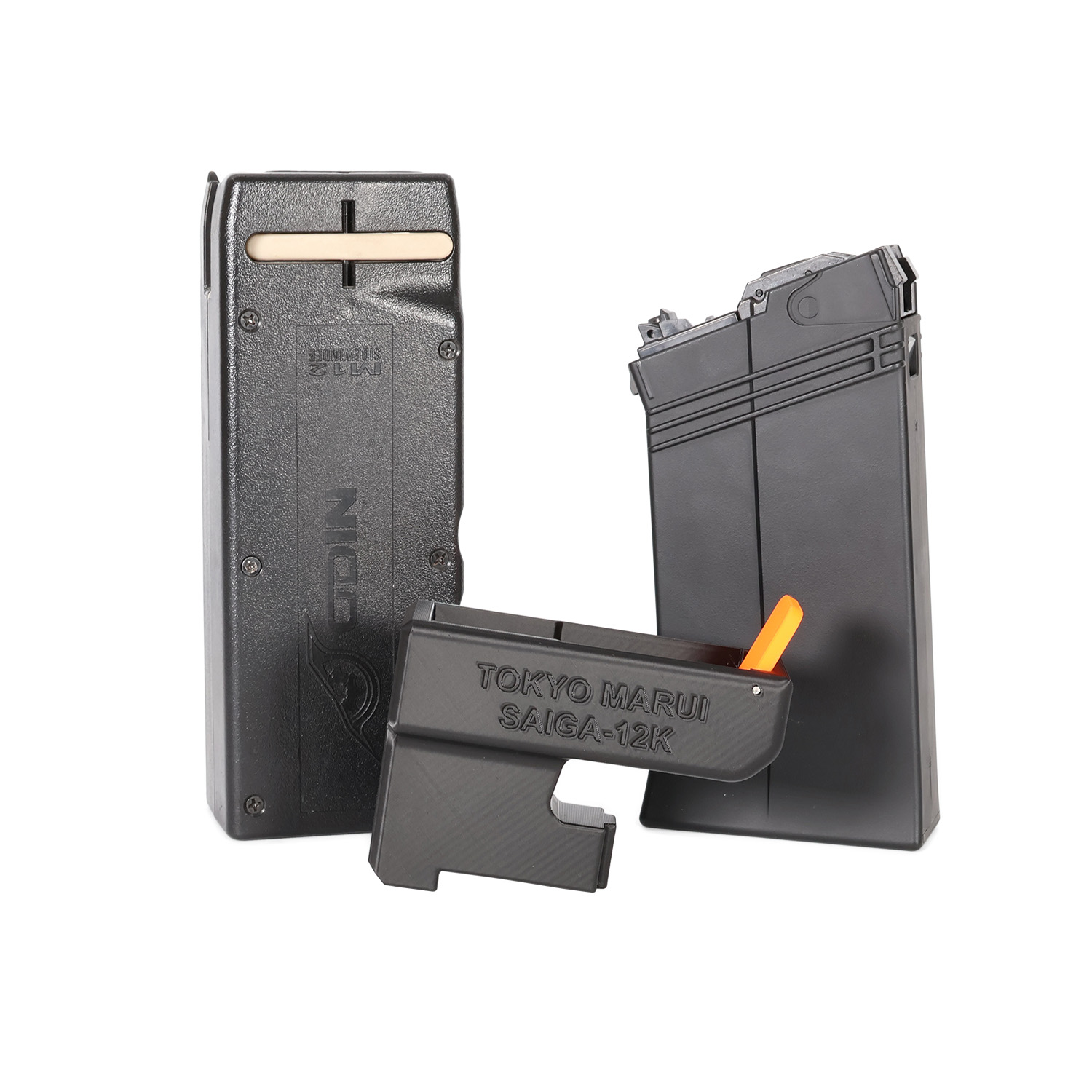 Tokyo Marui SAIGA-12K Magazine Adapter for Odin Innovations M12 ...