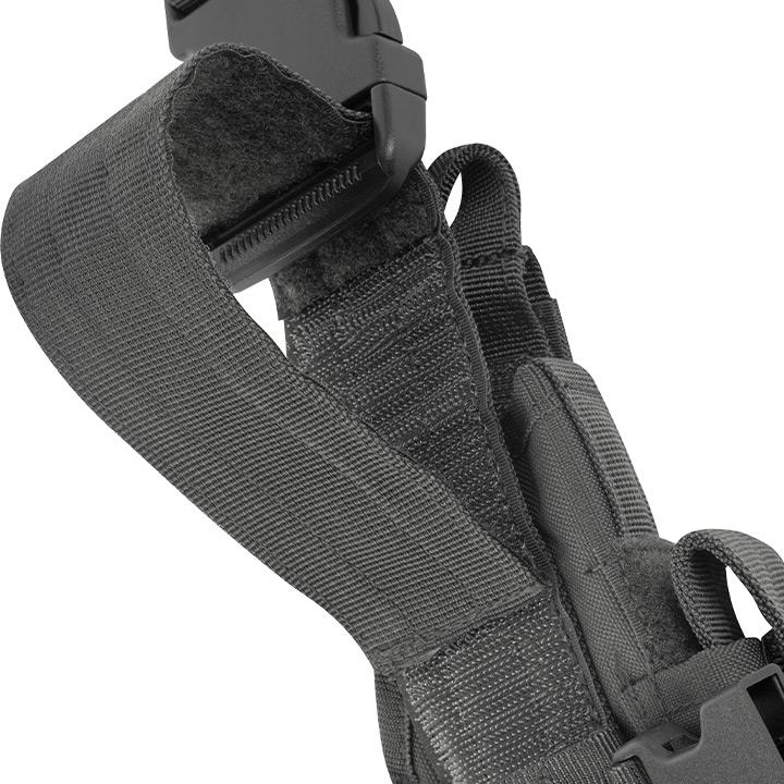 Viper Tactical Tactical Airsoft Leg Holster - Titanium - Airsoft Central