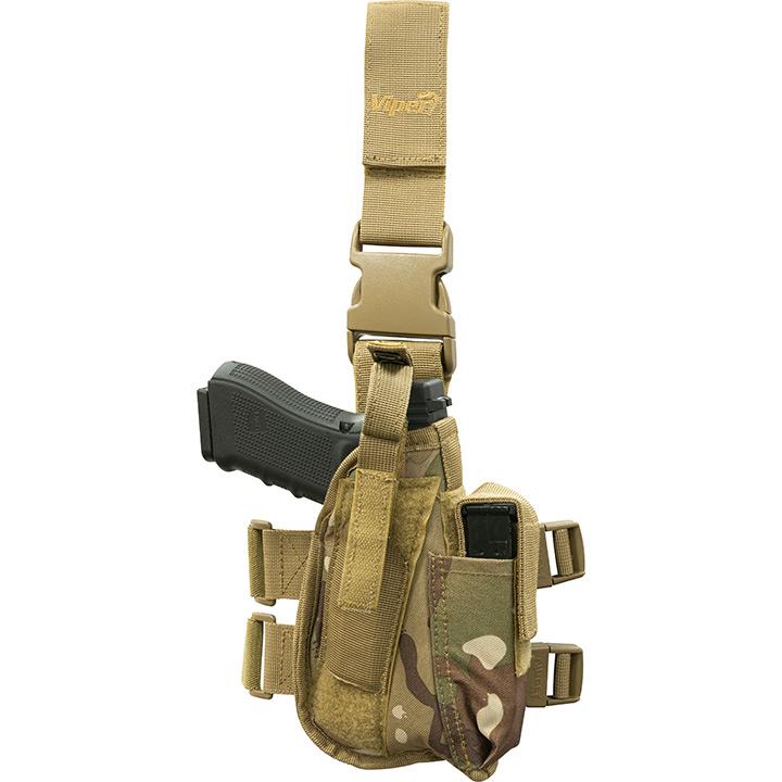 Viper Tactical Tactical Airsoft Leg Holster - VCAM Camo - Airsoft Central