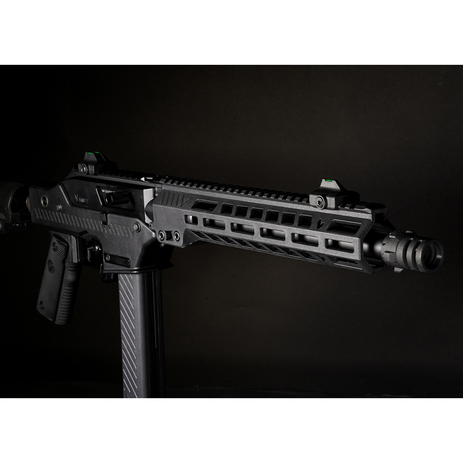 Vorsk VMP-2M Gas Blow Back Airsoft Rifle - Black - Airsoft Central