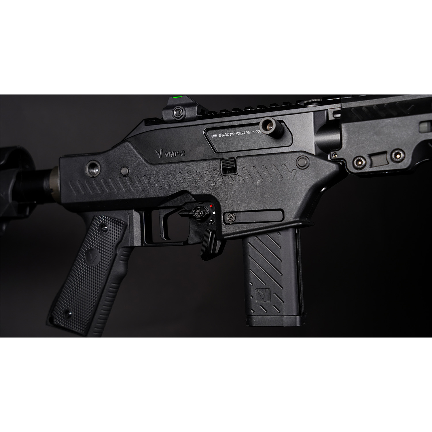 Vorsk VMP-2MD Gas Blow Back Airsoft DMR - Black - Airsoft Central