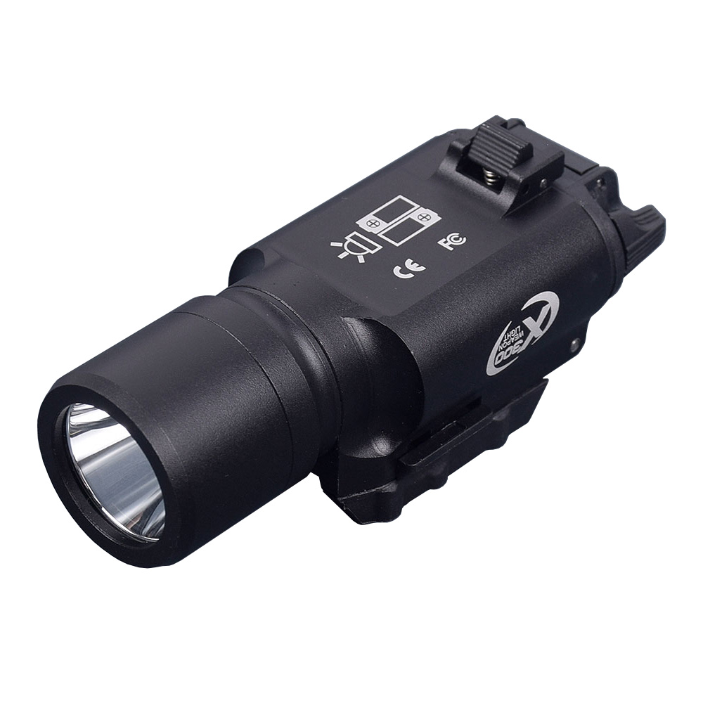 Airsoft X300 LED Torch - Black - Airsoft Central