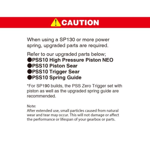 LayLax PSS10 Tokyo Marui VSR-10 Colour Coded 130SP Spring - GOLD ...