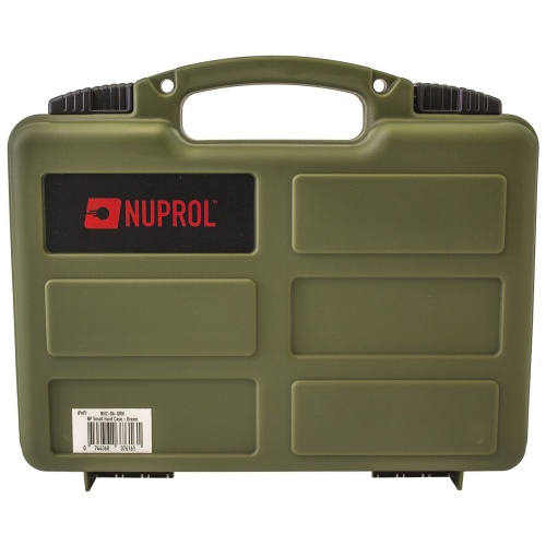 Nuprol Small Hard Case With Wave Foam - Green - Airsoft Central