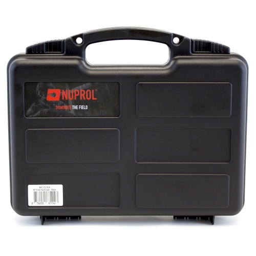Nuprol Small Hard Case With Wave Foam - Black - Airsoft Central