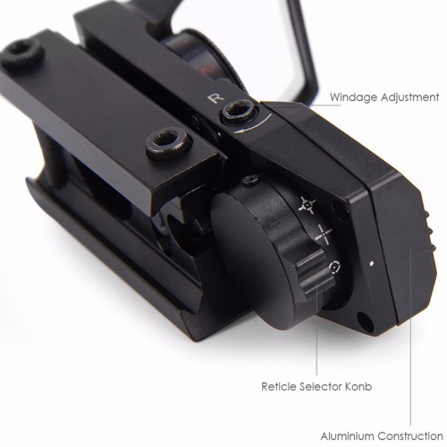 Airsoft Holographic Reflex Red Dot Optical Sight - Multiple Recticals ...